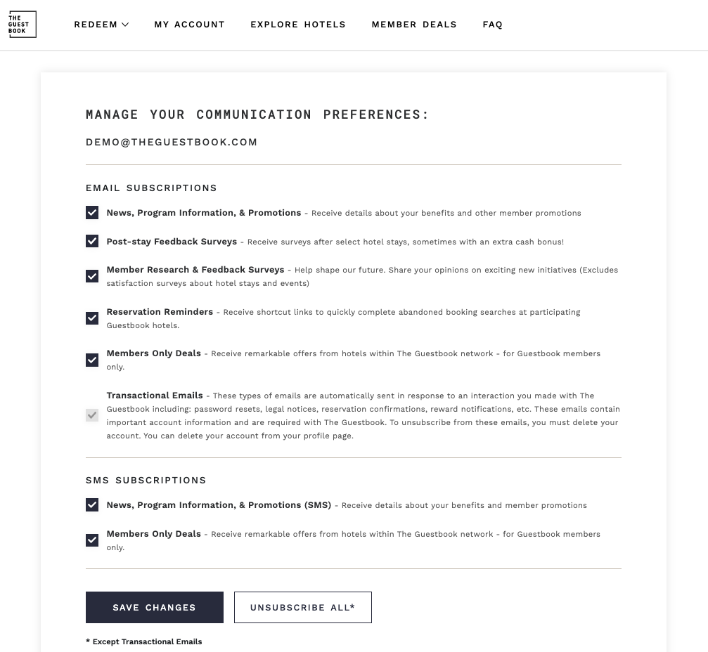Guestbook Rewards - Operations Manual